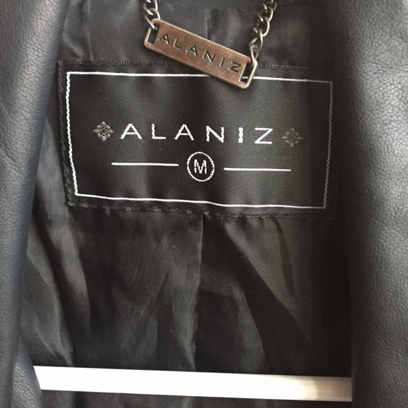 Alaniz | Jackets & Coats | Alaniz Womens Faux Leather Biker Jacket ...